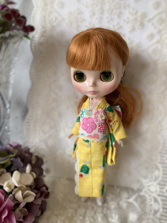 ブライスアウトフィット 浴衣 帯 SALE20%引 その他人形 瑞恋 通販 17865377｜Creema(クリーマ)