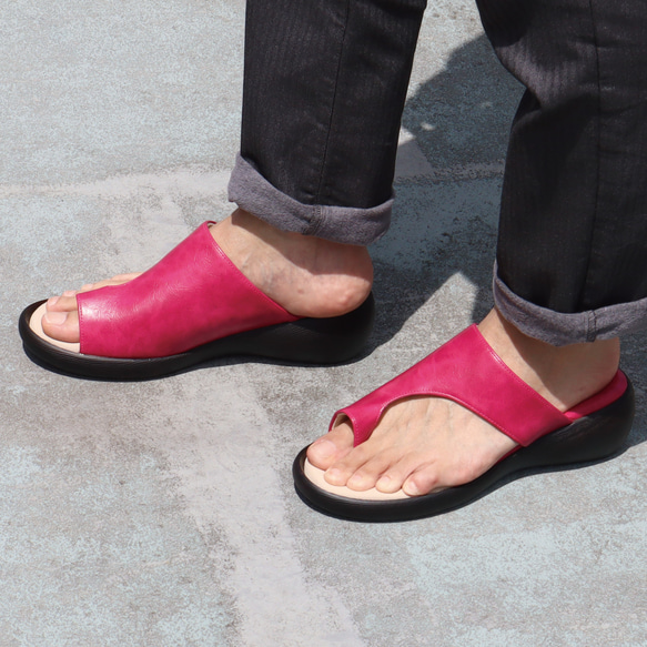 【メンズ】アシメトングサンダル|サンダル 甲高 幅広 紳士 Nuts world 72708 サンダル Nuts world/WTシューズ 通販 17875317｜Creema(クリーマ)