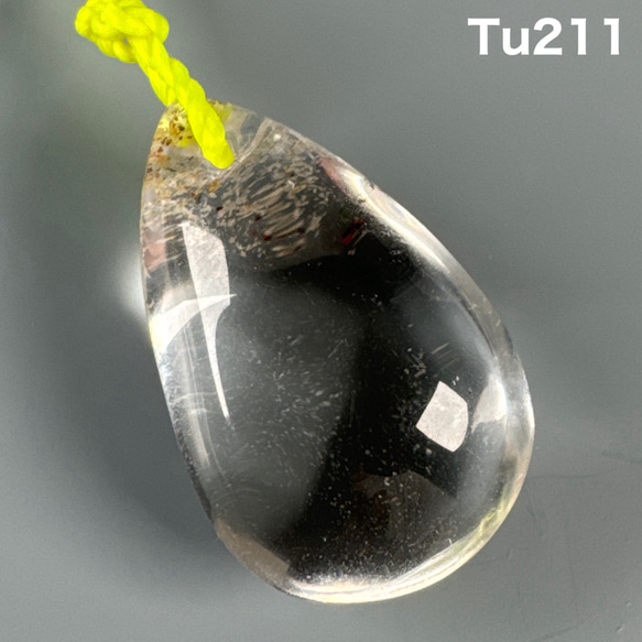 ガーデンクォーツ 26.5ミリ 穴あきタンブル Tu211 天然石 pinky 通販｜Creema(クリーマ)