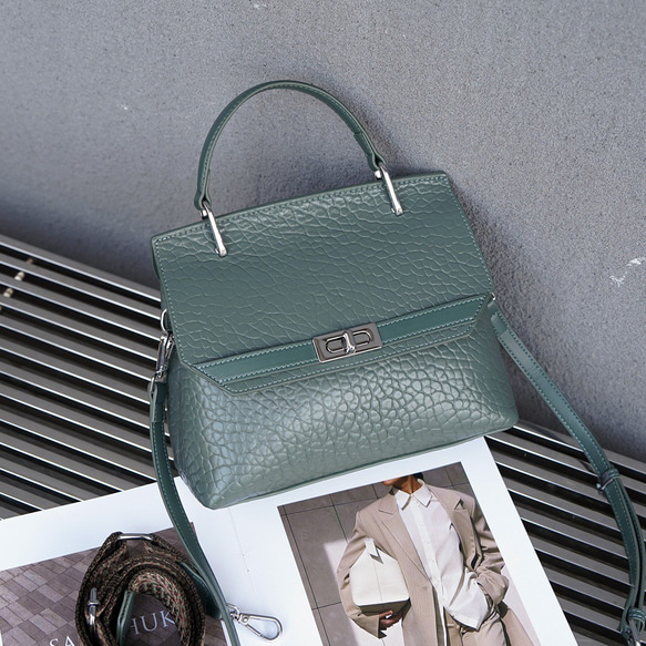 ※3WAY※6色の牛革ショルダ一バッグ※優雅※牛革ハイエンドの軽量スモールバッグ ※ハンドバッグ※送料無料 ショルダーバッグ MIOCHIC ...