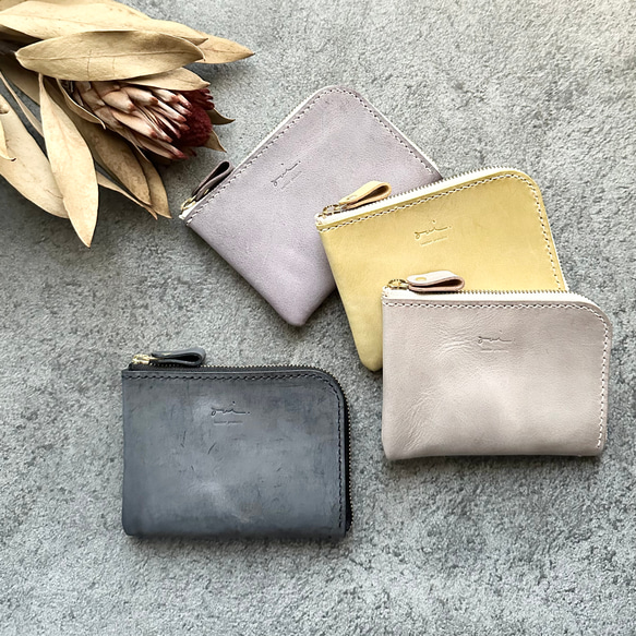 L-zip wallet ˗ˏˋSIBILLA Liscioˎˊ˗〖受注制作〗〖新調〗 その他ミニ財布・コンパクト財布 oui. 通販 ...