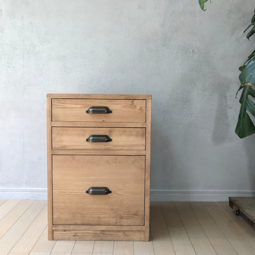 3drawers chest チェスト ウッドワーキングテーブル 無垢材 作業 3drawers chest チェスト ウッドワーキングテーブル 無垢材 作業