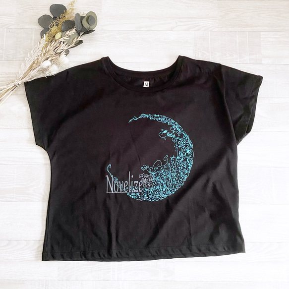 【新作】おとなのTシャツ *sharon-Tee* ＊ドルマン・ディープブラック＊ カットソー Novelize‐T 通販 17935874 ...