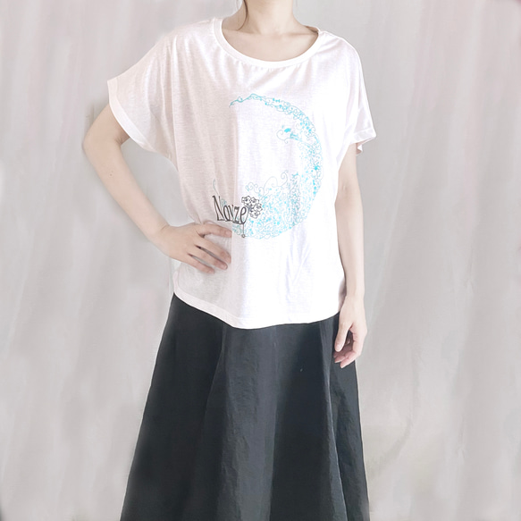 【新作】おとなのTシャツ *sharon-Tee* ＊ドルマン・オフホワイト＊ カットソー Novelize‐T 通販 17935887 ...