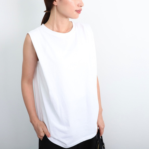 ボックスシルエットT ホワイト 0616WH Tシャツ SWiMMY Clothing 通販｜Creema(クリーマ) 17958488