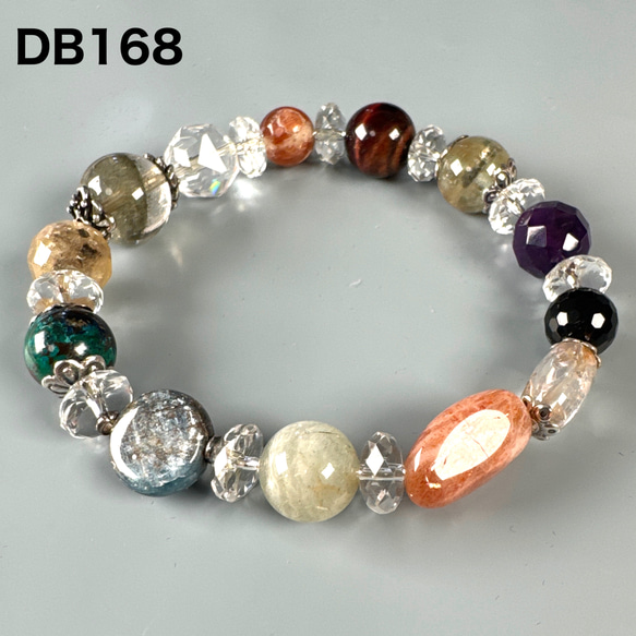 サンストーン カヤナイト クリソコラ ブレスレット DB168 天然石 pinky 通販 17966143｜Creema(クリーマ)