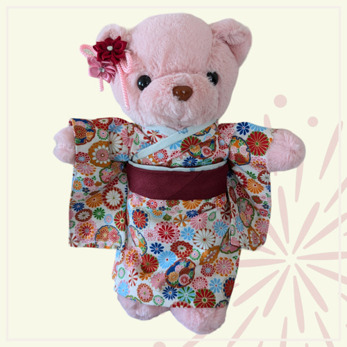 くまのぬいぐるみ 着物 ぬいぐるみ オトーフクリエイト 通販 くまのぬいぐるみ 着物 ぬいぐるみ オトーフクリエイト 通販