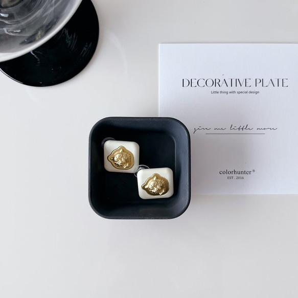 スクエアトレイ(ブラック) /// ジェスモナイト アクセサリー 撮影小物 アクセサリー アクセサリートレイ その他インテリア雑貨 ...