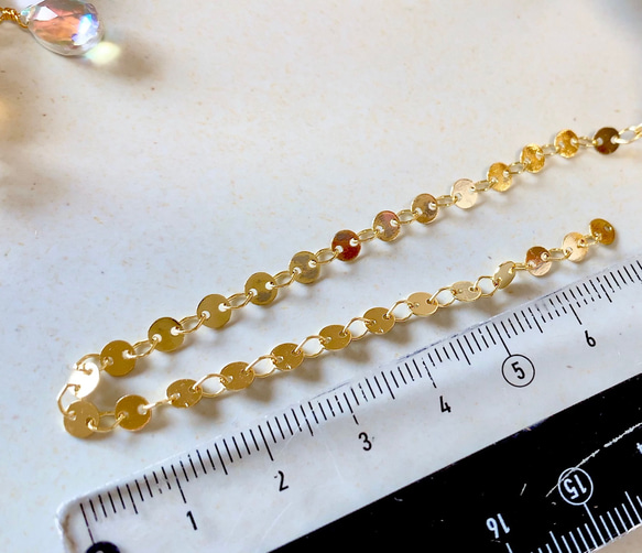 14kgfコインチェーン 20cm チャーム ♡Chocolate♡ 通販 17981619｜Creema(クリーマ)