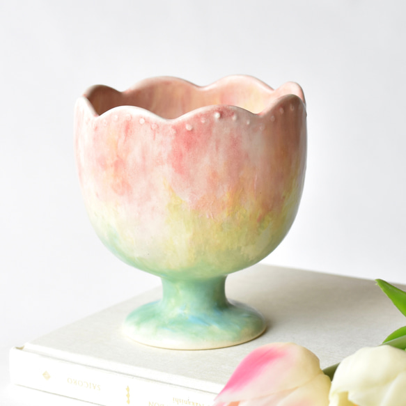 Flower goblet 花のゴブレット お椀・ボウル・鉢 Maier 通販 17982210｜Creema(クリーマ)