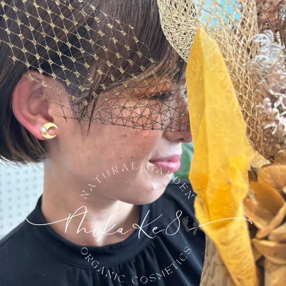 MikaKe8-ミカケバチ- イヤリング・ノンホールピアス MikaKe8👣 通販｜Creema(クリーマ) 17999933