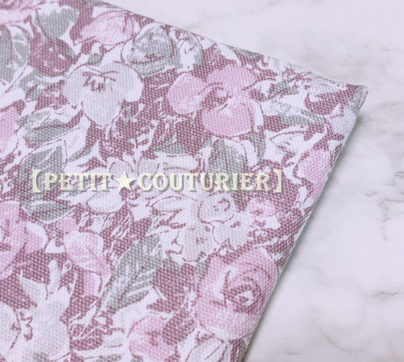 【送料無料】 No.5917 YUWA 花柄のシャーティング生地 110×50 ピンク系 生地 【petit★couturier】 通販 18000253｜Creema(クリーマ)