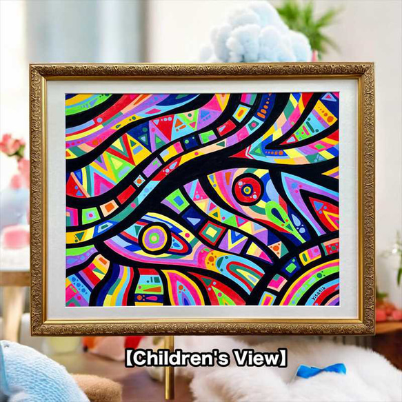 【Children's View】 絵画 kitatik 通販 18005688｜Creema(クリーマ)