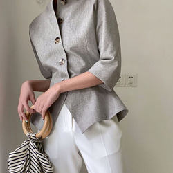 レディーストップスT0709D ジャケット olive 通販 18009158｜Creema(クリーマ)