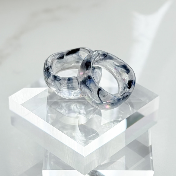 【ICERING】オパライトリング 15号 透明感 オパール 指輪・リング anCler アンクレル 通販 18010518｜Creema(クリーマ)