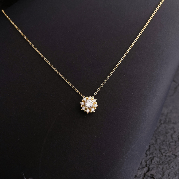 エトワール CZダイヤ ネックレス silver925 K14gp 存在感ある輝き アレルギー対応 4060217-94 ネックレス・ペンダント curro 通販 18015278 ...