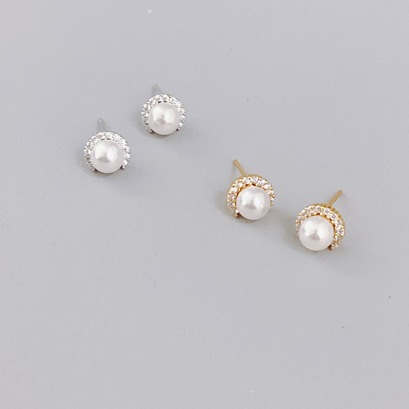 【SALE】 silver925 パール ピアス 小さめラウンド オフィス オケージョン K14gp 4060298 ピアス（スタッド・一粒） curro 通販 18015298｜Creema ...