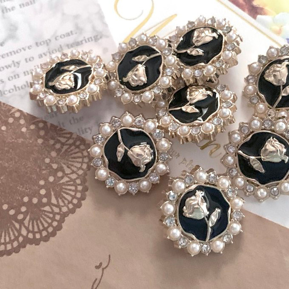 【23mm 1個】 飾り ボタン 935 レトロ アンティーク ヴィンテージ レトロボタン ボタン MIKAN 土日対応× +4~7日発送 ...