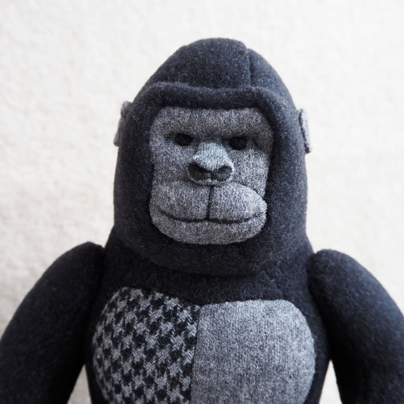【受注制作】GORILLA ぬいぐるみ kuzoomiko 通販 18035093｜Creema(クリーマ)