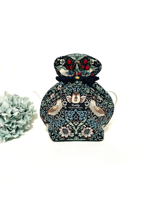 cocozy 〜小さなティーコジー ウィリアムモリスいちご泥棒〜 ポットカバー・ティーコージー chacha .*˚ 通販 18038486 ...