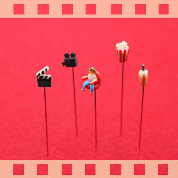 【まち針セット】映画館セット その他雑貨 サカノシタクロリ 通販 18047512｜Creema(クリーマ)