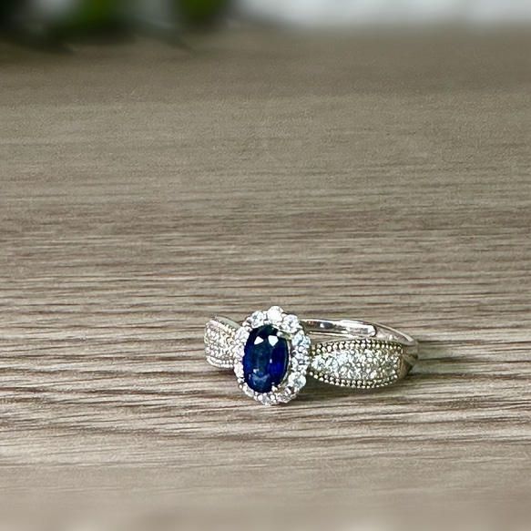 *s925サファイアクィーンリング87 指輪・リング 円と縁 by.TAMAKO 通販 18064085｜Creema(クリーマ)