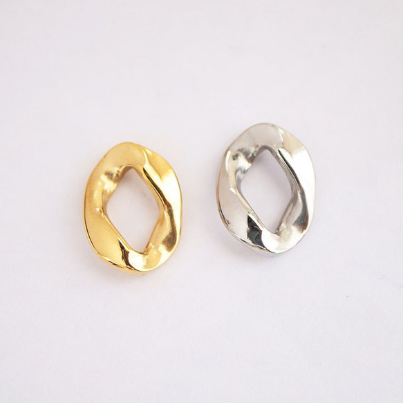 316L サージカルステンレス 喜平 コマ チャーム 1個 ステンレス無垢 チャーム Trois anges 通販 18071471｜Creema(クリーマ)