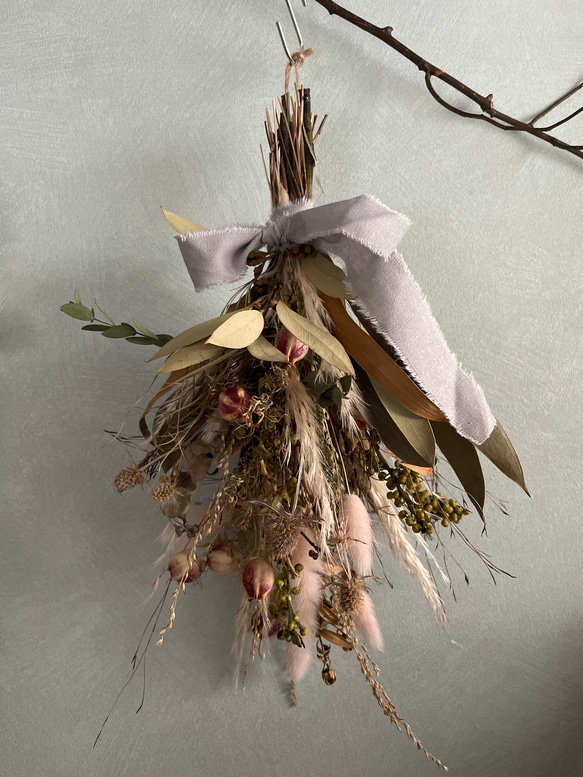 dried flower swag スワッグ upis 通販 18079587｜Creema(クリーマ)