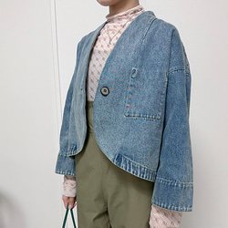 【S/M/Lサイズ選べる ︎大人気 ︎数量限定新作再販】 ヴィンテージ風合いの国産デニムジャケット24043DM ジャケット AZ-U ELEGANCE 通販 18098411｜Creema ...