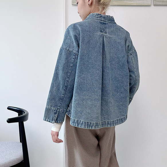 【S/M/Lサイズ選べる ︎大人気 ︎数量限定新作再販】 ヴィンテージ風合いの国産デニムジャケット24043DM ジャケット AZ-U ELEGANCE 通販 18098411｜Creema ...