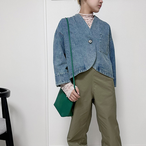 【S/M/Lサイズ選べる ︎大人気 ︎数量限定新作再販】 ヴィンテージ風合いの国産デニムジャケット24043DM ジャケット AZ-U ELEGANCE 通販 18098411｜Creema ...