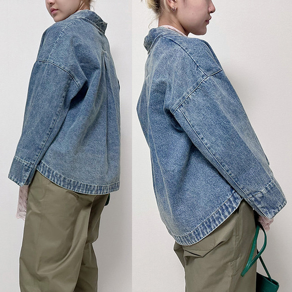 【S/M/Lサイズ選べる ︎大人気 ︎数量限定新作再販】 ヴィンテージ風合いの国産デニムジャケット24043DM ジャケット AZ-U ELEGANCE 通販 18098411｜Creema ...