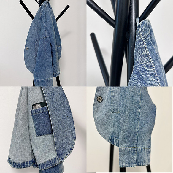 【S/M/Lサイズ選べる ︎大人気 ︎数量限定新作再販】 ヴィンテージ風合いの国産デニムジャケット24043DM ジャケット AZ-U ELEGANCE 通販 18098411｜Creema ...