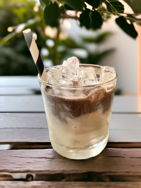 アイスカフェラテキャンドル コーヒー香り付き ソイキャンドル キャンドル・キャンドルホルダー candle baruru 通販 ...