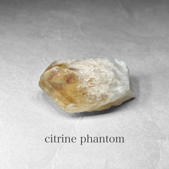 citrine phantom / シトリンファントム N 天然石 N.st 通販 18141484｜Creema(クリーマ)