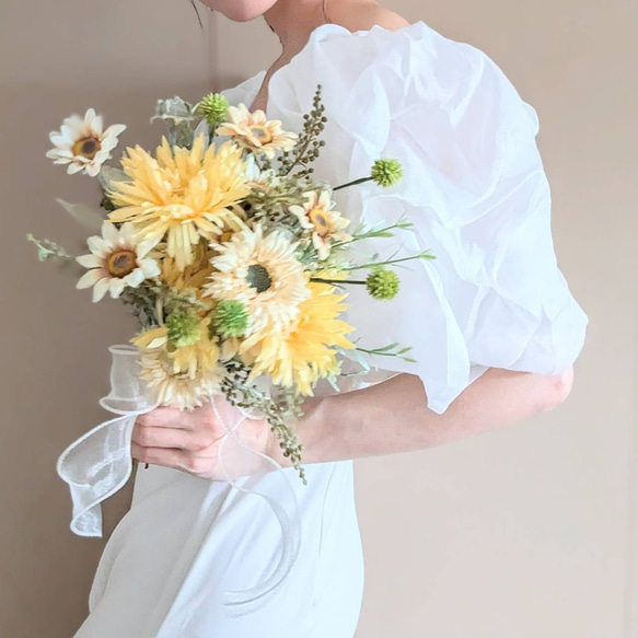 Nadia(ナディア)【アーティフィシャルフラワーブーケ・ブートニア】 ブーケ coucou.fleur 通販 18151184｜Creema ...