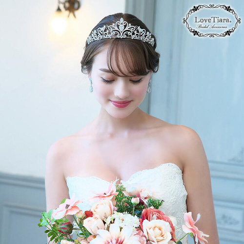 ブリリアハートジルコニアティアラ RT-39|花嫁 結婚式 ブリリアハートジルコニアティアラ RT-39|花嫁 結婚式