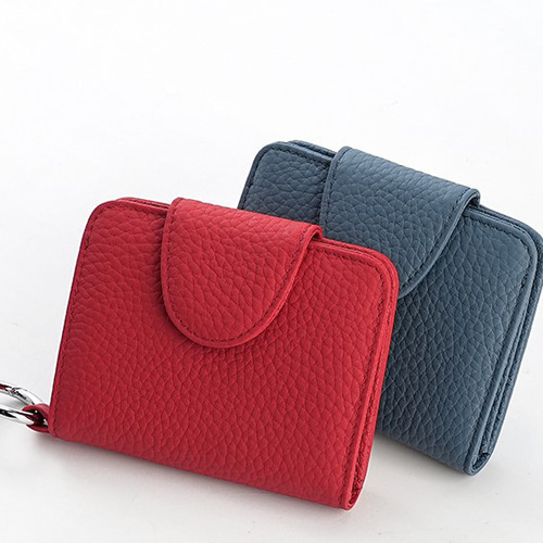 本革 リング付ミニ財布 二つ折り財布 コンパクト財布 ミニ 本革 リング付ミニ財布 二つ折り財布 コンパクト財布 ミニ