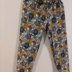 セール！ リバティプリントタナローン生地使用 すっきりパンツ アンジェリカ・ガーラ ロングパンツ イチゼロハチハチ 通販 18189200 ...