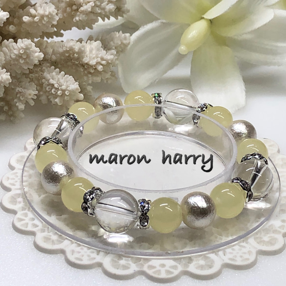 NO.1650 ブレスレット MARON HARRY 通販｜Creema(クリーマ) 18202776