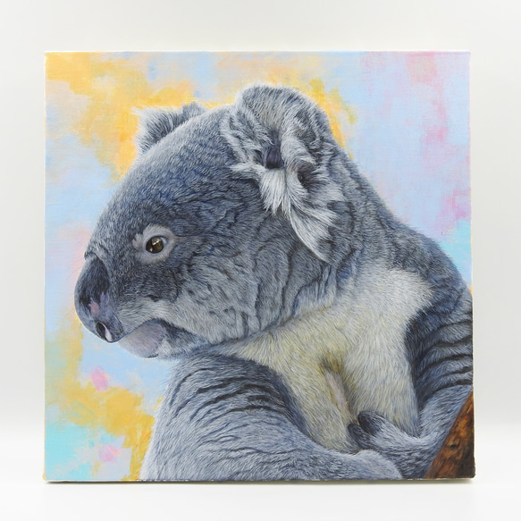 アクリル画「The art of Koala side face」コアラ /一点物/ 絵画/原画 絵画 おやびんのアトリエ 通販｜Creema ...