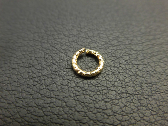 【14KGF】デザイン丸カン（開閉タイプ） 6mm 1個 721 金具・チェーン KAZEYA－かぜやー 通販 18255359｜Creema(クリーマ)