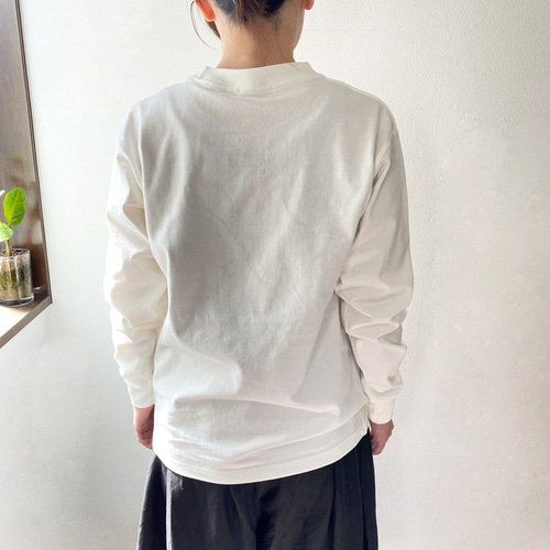 長袖Tシャツ keep it simple ロンT オフホワイト 白 レディース 長袖Tシャツ keep it simple ロンT オフホワイト 白 レディース