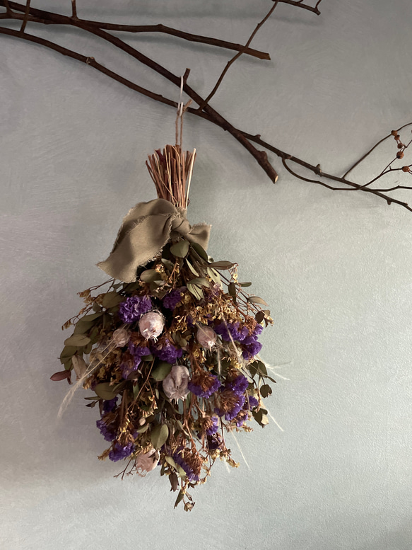 dried flower swag スワッグ upis 通販 18295843｜Creema(クリーマ)