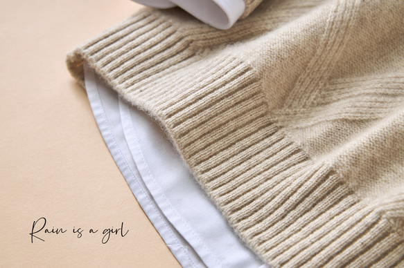 【メンズ ️厚手カシミア100%】丸ネックセーター |ケーブル編み|カジュアル|レトロ系|T-5ZH-MEN ニット・セーター Rain is ...