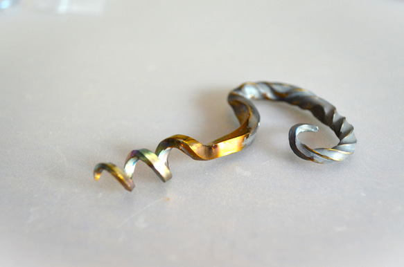 Titanium Corkscrew=チタン製コルクスクリュー・B74mm=コルク抜き その他キッチン小物 ねこへい工房（コブ） 通販 ...
