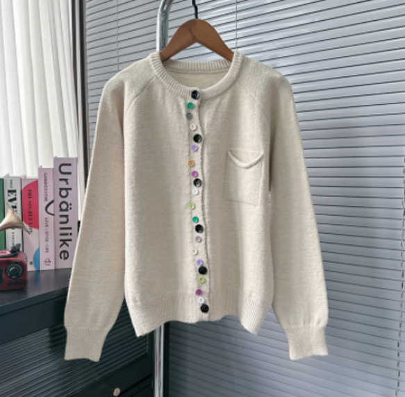 人気.3色.温かいセーターコート.手編みニットカーディガン.ゆったりニットカーディガン.春秋冬. ニット・セーター Saror 通販 ...