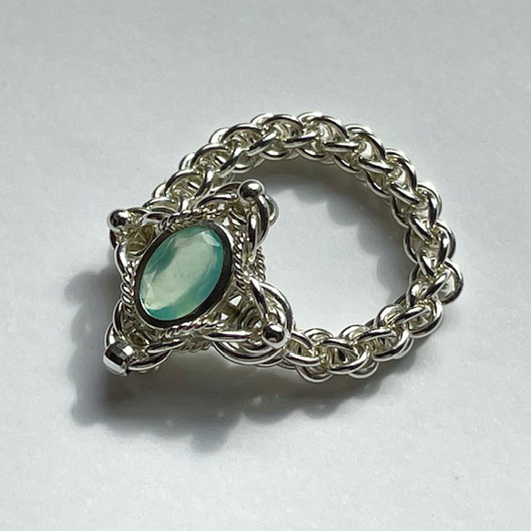 Seasonal flower ( SS-bop 24’-ovl ) 』Ring by SV925 指輪・リング M.I.K.A 通販 ...