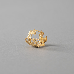 〔K18YGP〕銀杏 イヤーカフ イヤーカフ Henun 通販 18377025｜Creema(クリーマ)