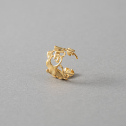 〔K18YGP〕銀杏 イヤーカフ イヤーカフ Henun 通販 18377025｜Creema(クリーマ)